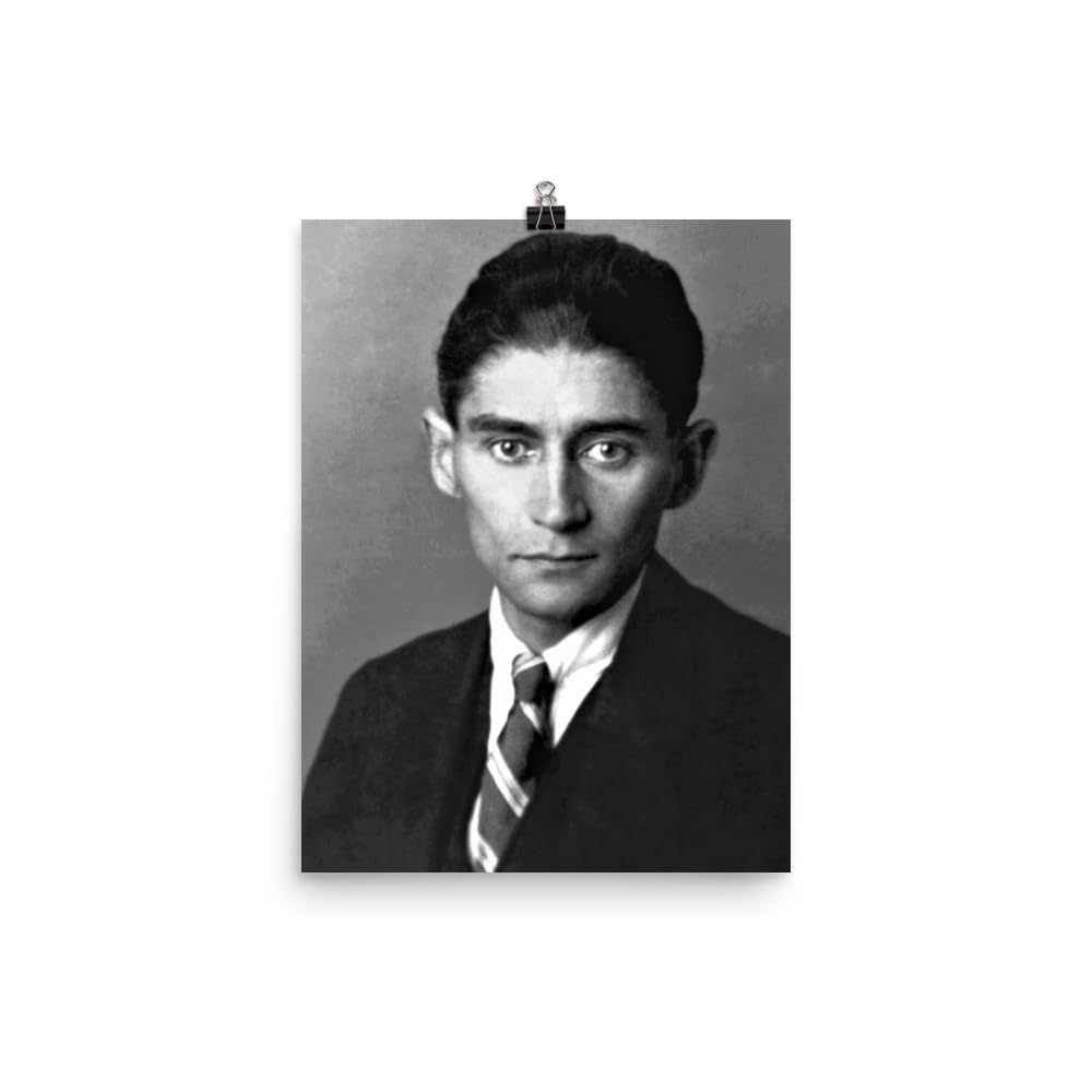 Franz Kafka Poster Print- Wall Art For Home Decor Office Living Room B ...