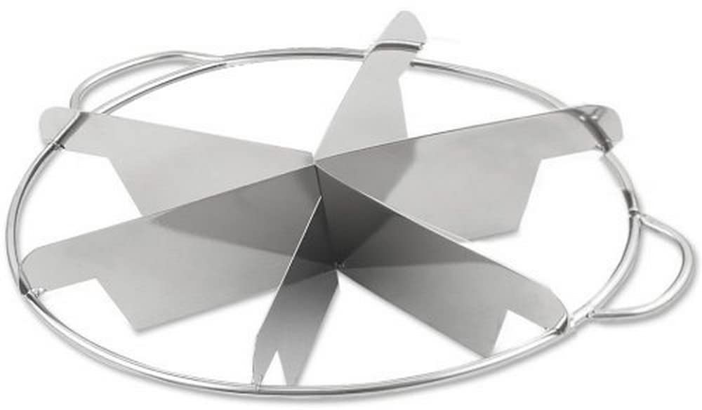 Browne Foodservice Stainless Steel Pie Cutter, 6-Cut, 9-Inch ...
