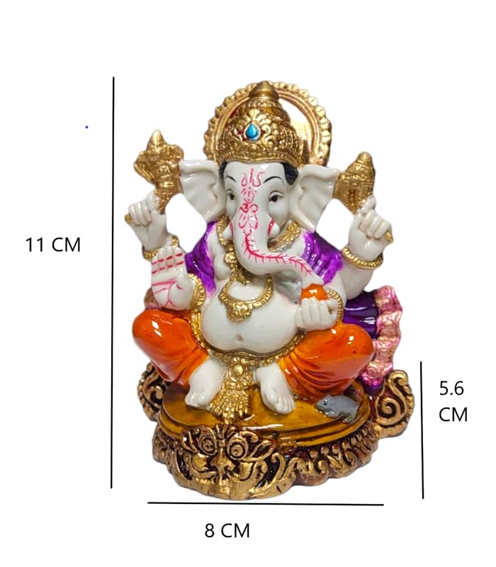 Pratima Polyresin Ganesh Idol|Vinayaka Statue|Ganpati Murti|Ganesha Id ...