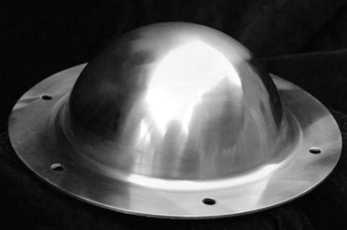 Gdfb Ab0129 Shield Boss With Hemispherical Dome, 7.5'', Multi ...