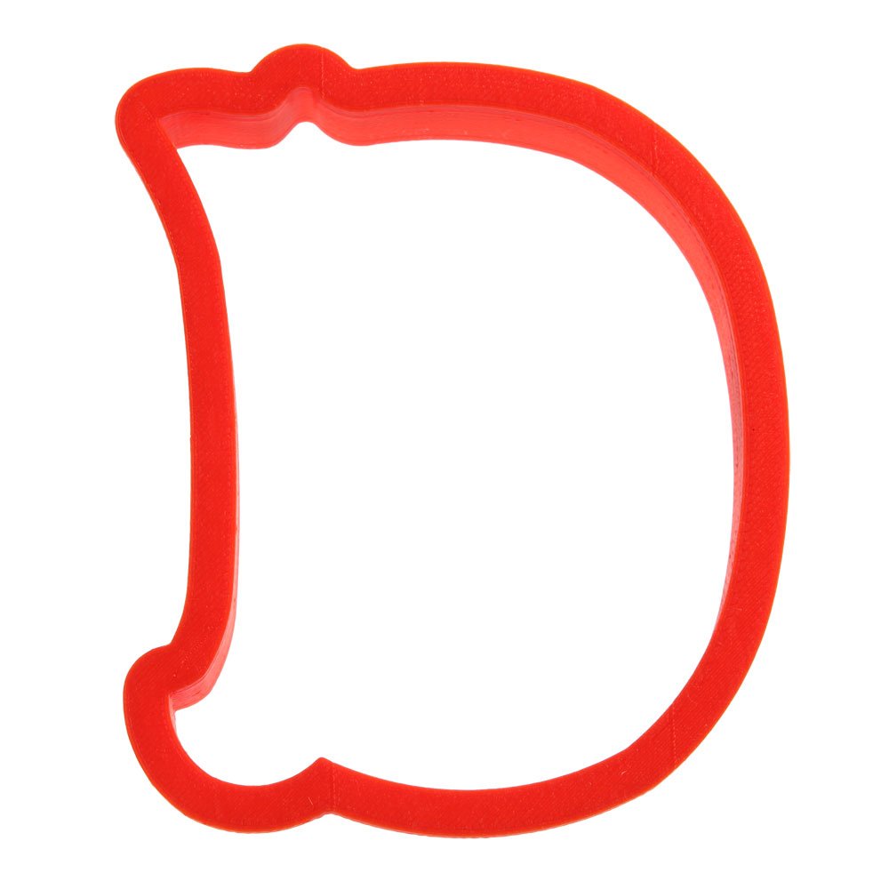 Curly Letter D Cookie Cutter 4 Inch - Hand Made In The Usa - Food Safe ...