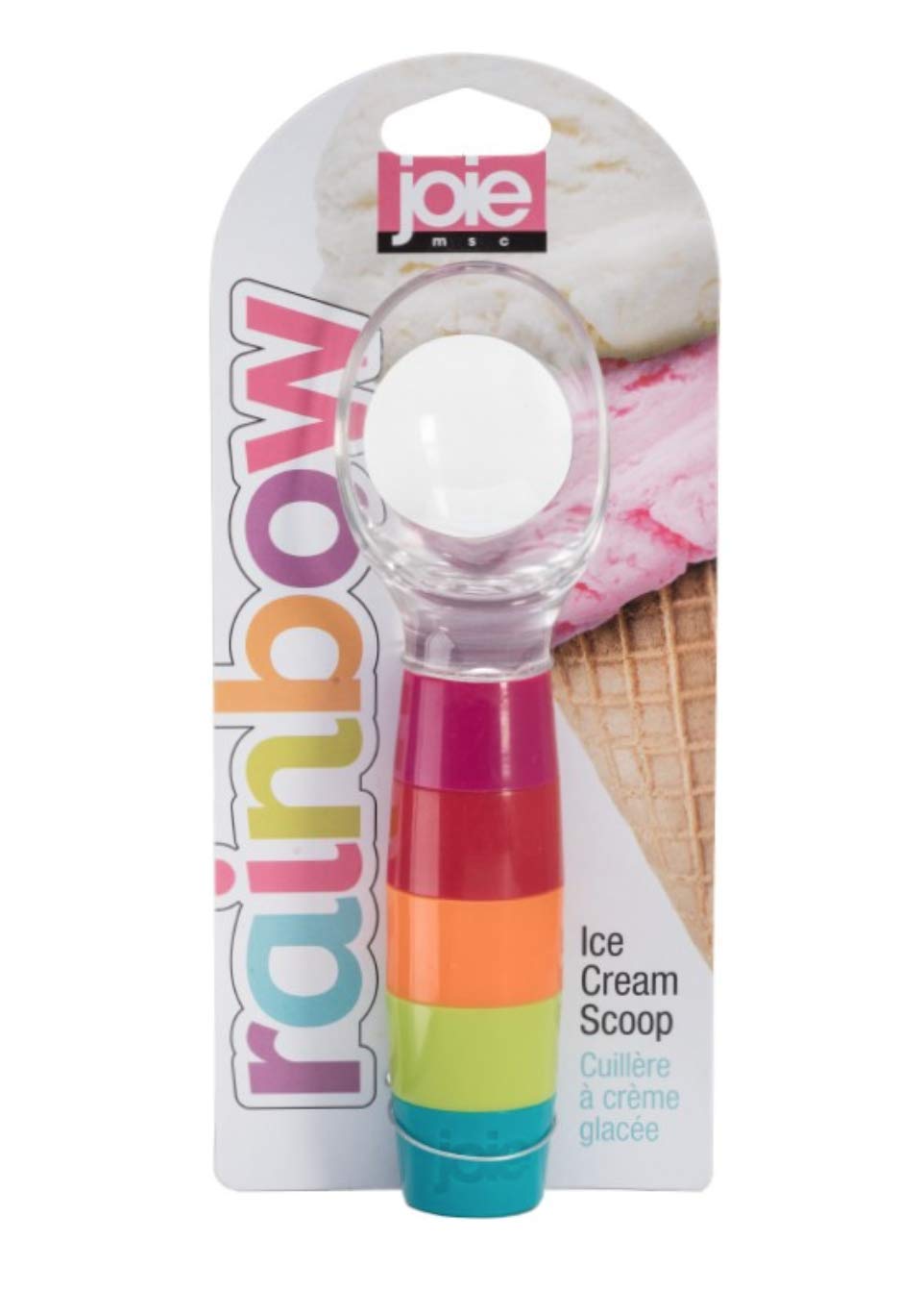 Joie Kitchen Gadgets Rainbow Ice Cream Scoop, Plastic – Homenkitchenshop