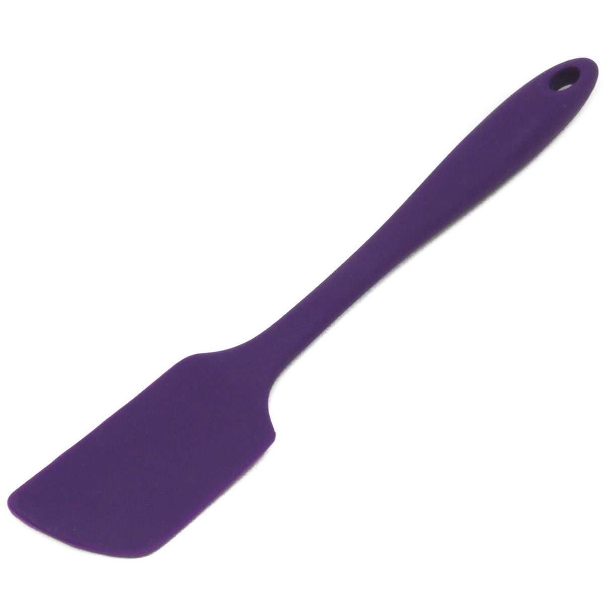 Chef Craft Premium Silicone Angled Spatula, 11 Inch, Purple ...