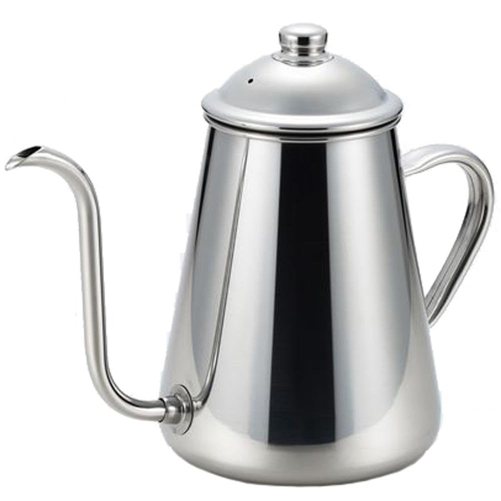 Takahiro Coffee Drip Pot, 0.3 Gal (1.5 L), 18-8 Stainless Steel, Induc ...