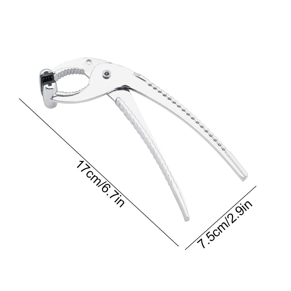Zerodis Hot Pot Gripper, Zinc Alloy Oven Clip Hot Pot Plate Pliers Pan ...