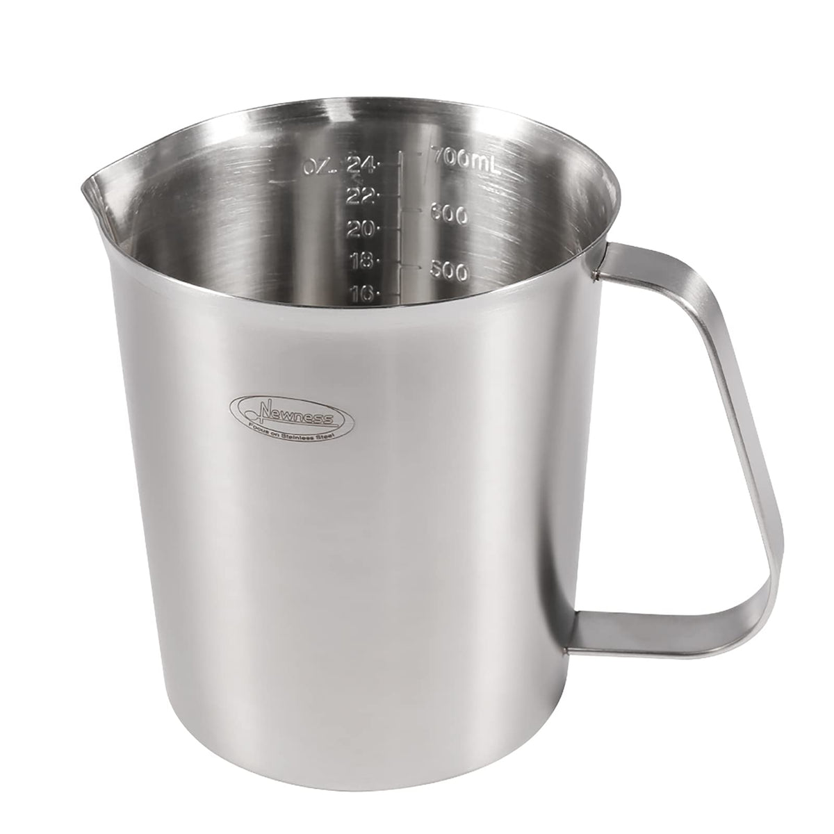 Newness Stainless Steel Measuring Cup - 24 Oz (3 Cup, 700 ML) with 3 M ...