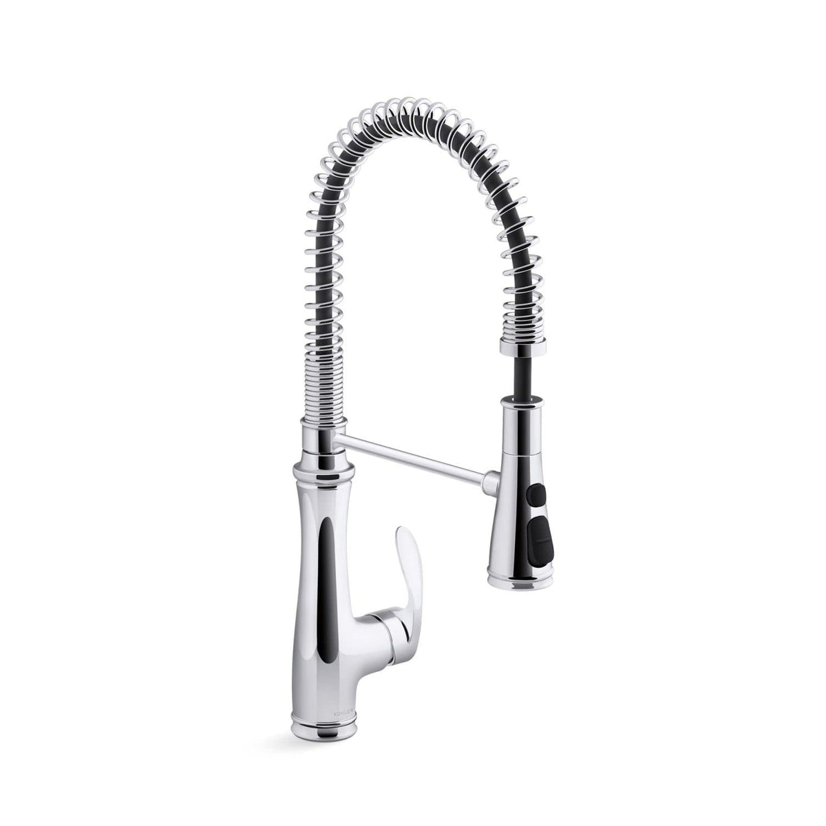 Kohler K-29106-Cp Bellera Pull Down Sprayer Kitchen Sink Faucet, 3 Fun ...