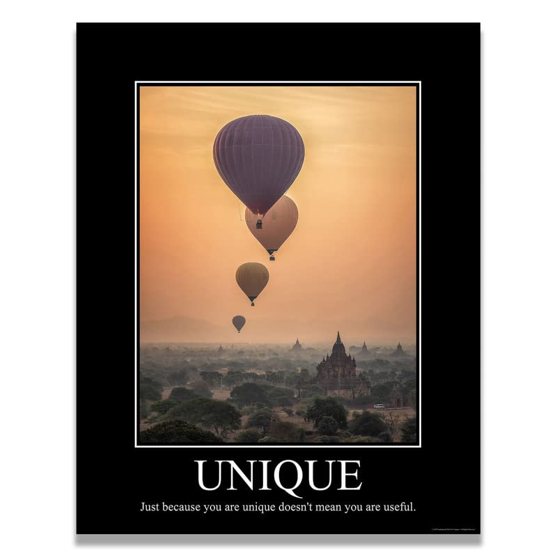 Inspirational Wall Art Co. Unique Demotivational Poster, Funny Office ...