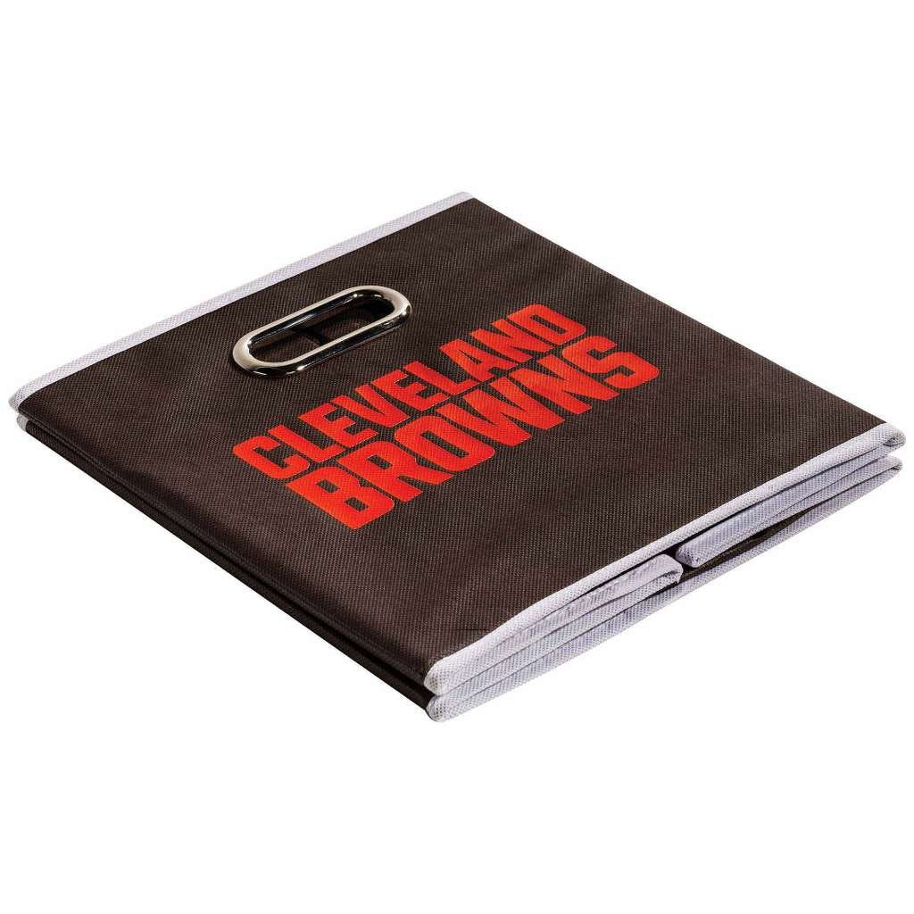 Franklin Sports Nfl Cleveland Browns Collapsible Storage Bin - Nfl Fol ...