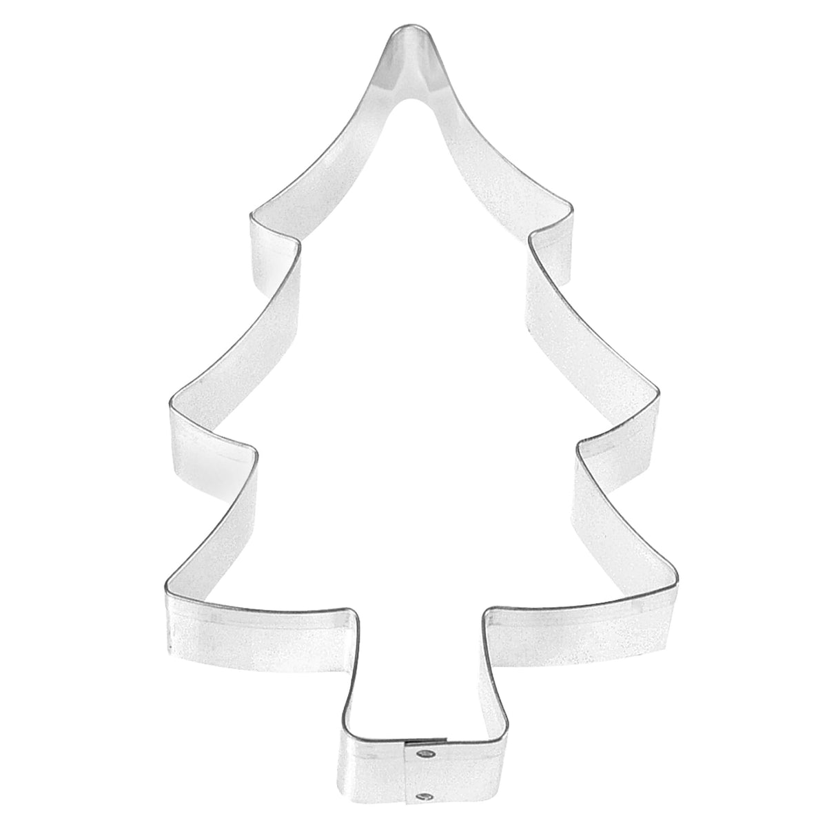 Fox Run Christmas Tree Cookie Cutter, 5-Inch, Stainless Steel ...