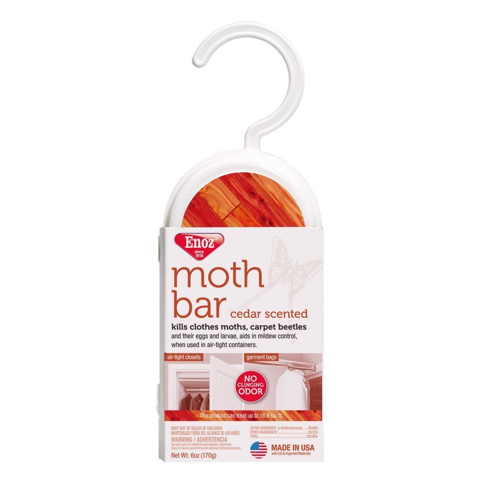 Enoz Cedar Scented Moth Cakes, Kills Clothes Moths And Carpet Beetles ...