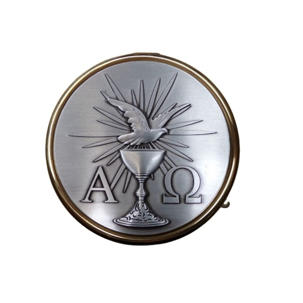 Christian Brands J1575 Dove Alpha Omega Hospital Pyx, 3.25-inch Diamet ...