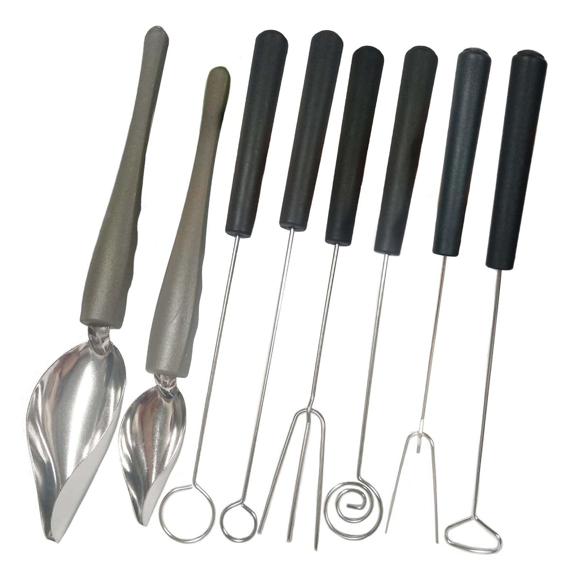 6 Candy Dipping Tools Chocolate Dipping Fork Spoons Set 2 Culinary Dra ...