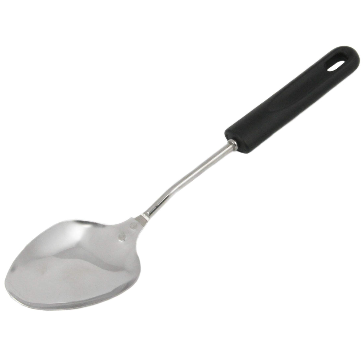 Chef Craft Basic Stainless Steel Basting Spoon, 11.75 Inch, Black ...