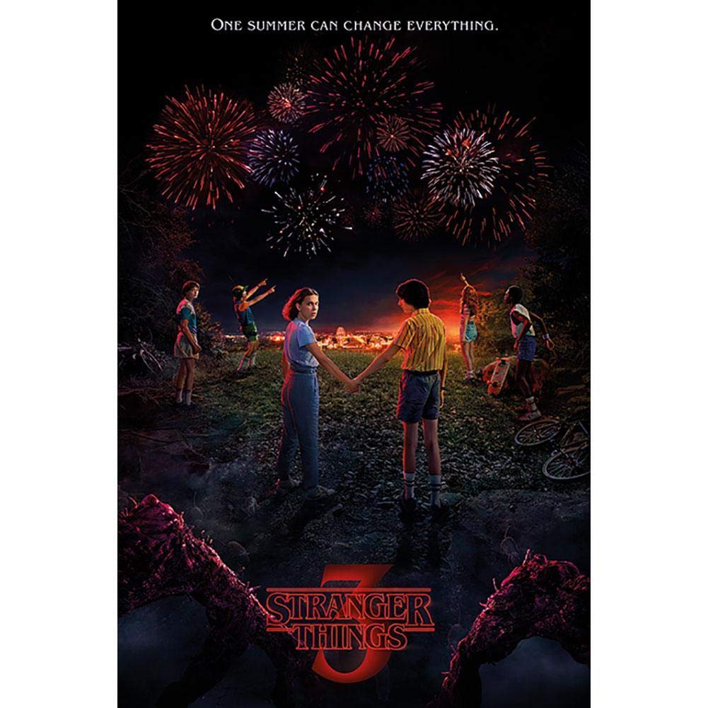 Pyramid International, Unlaminated, Stranger Things Poster, 61 X 91.5C ...