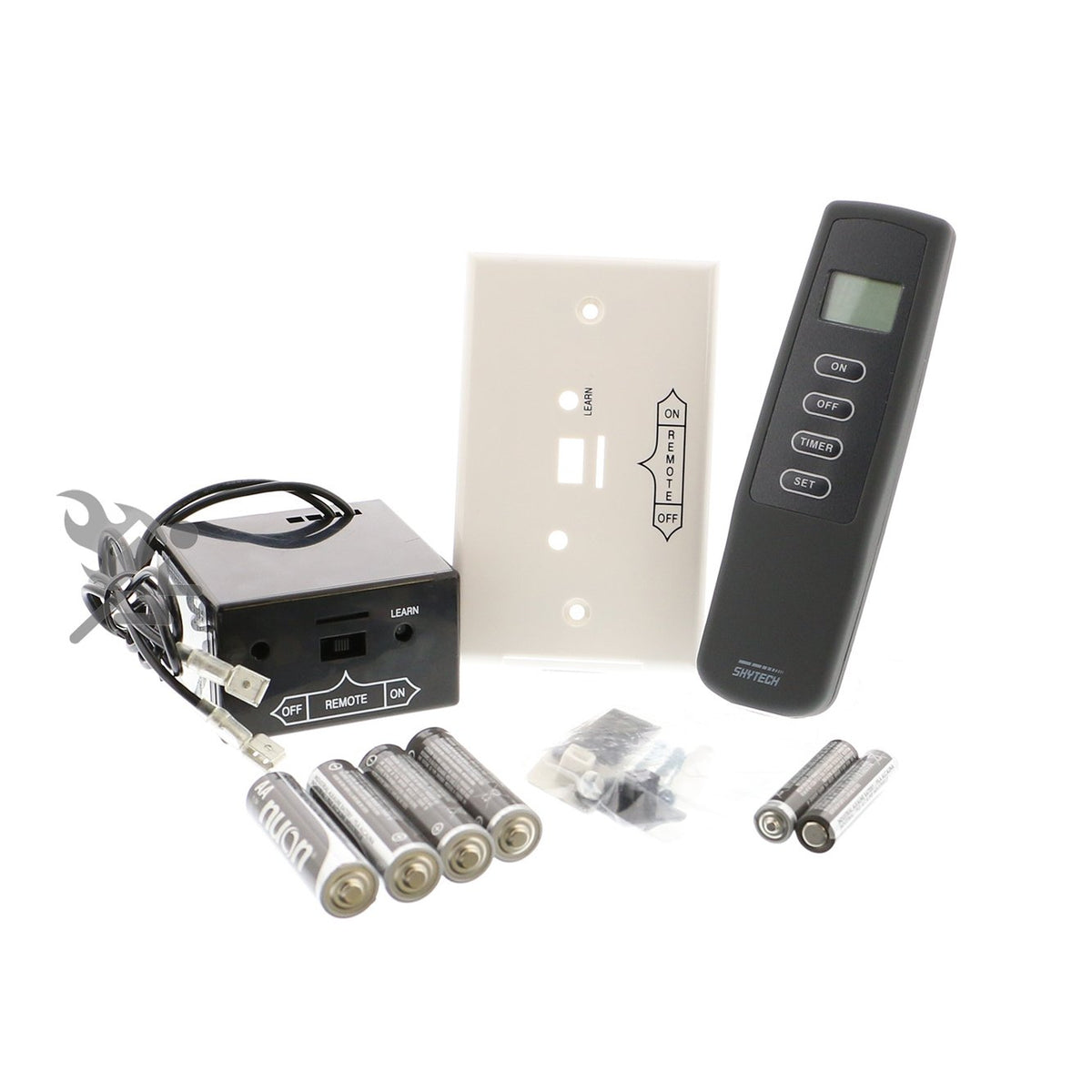 Skytech Sky-1001 T/Lcd Fireplace Remote Control With Timer ...
