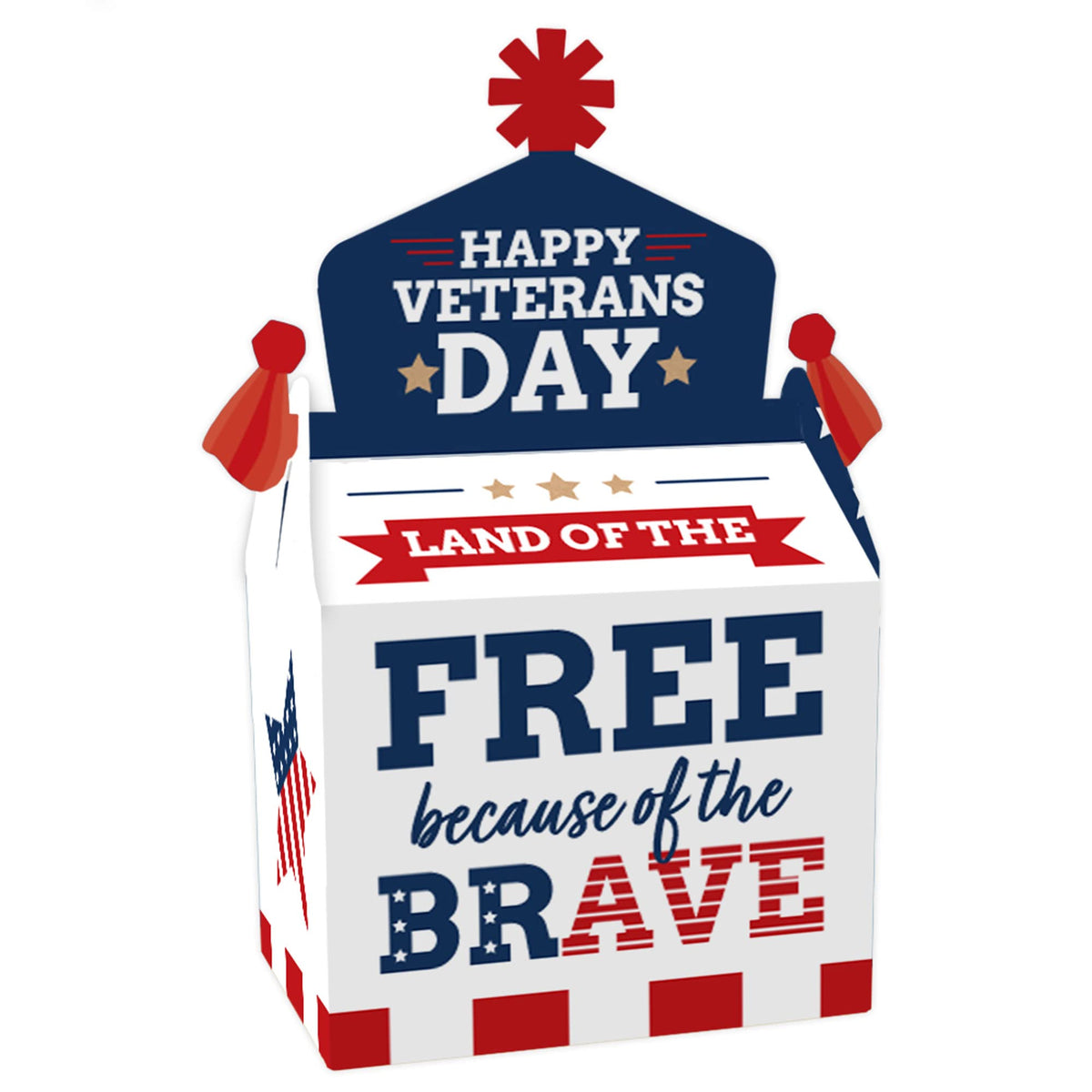 Big Dot Of Happiness Happy Veterans Day - Treat Box Party Favors - Pat ...