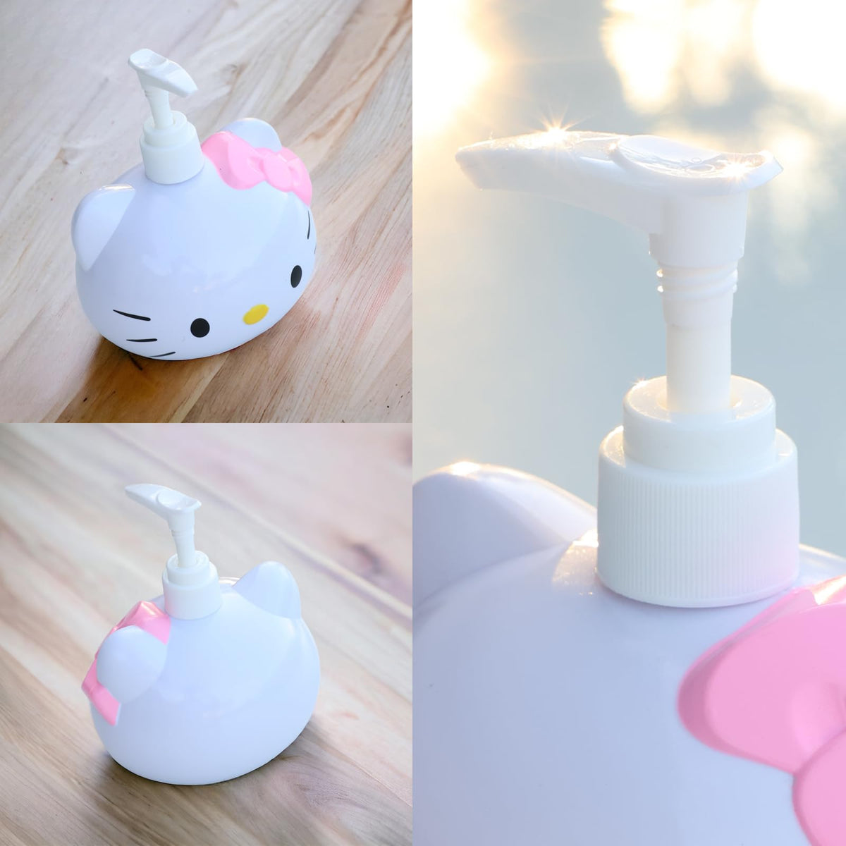 Handycute Hello Kitty Soap Dispenser, Great For Shampoo, Detergent, An ...