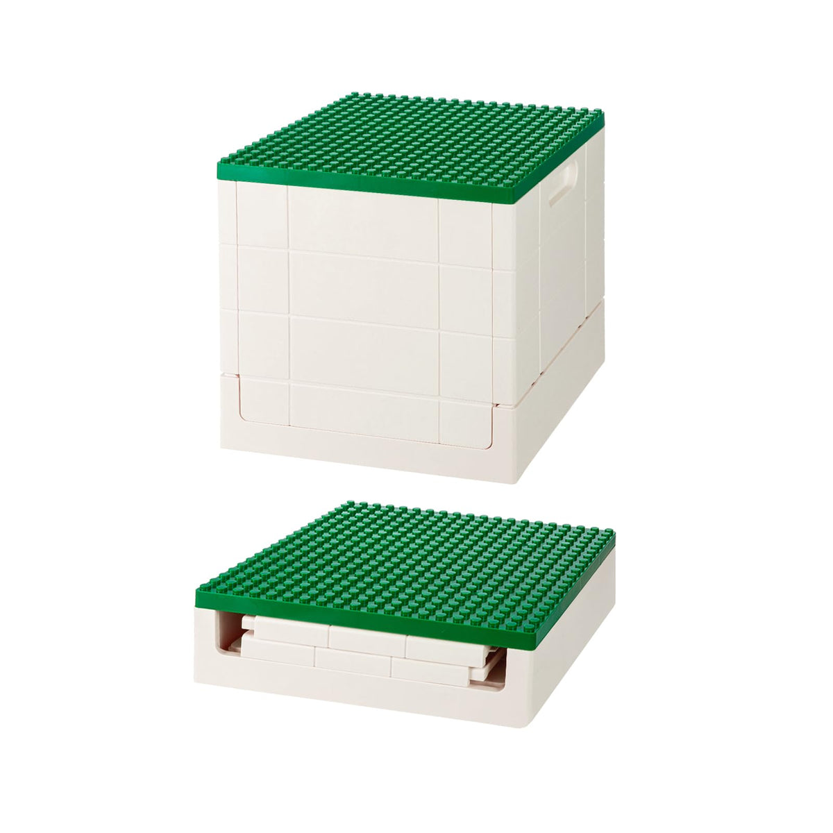 Shimoyama Collapsible Storage Box With Large Building Base For Duplo B ...