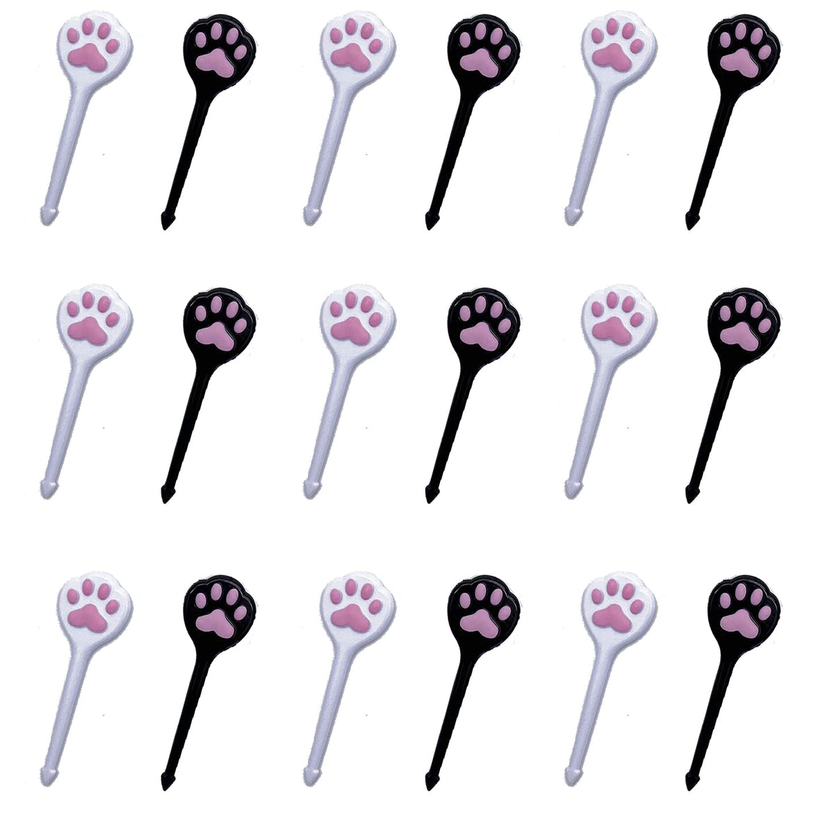 Get Fresh Animal Food Picks For Kids - 18-Pcs Cute Cat Food Picks Set ...