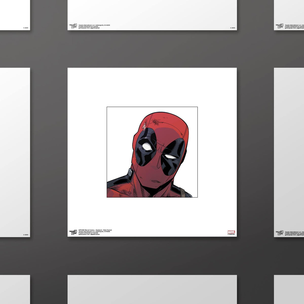 Trends International Gallery Pops Marvel Comics - Deadpool - Wink Port ...