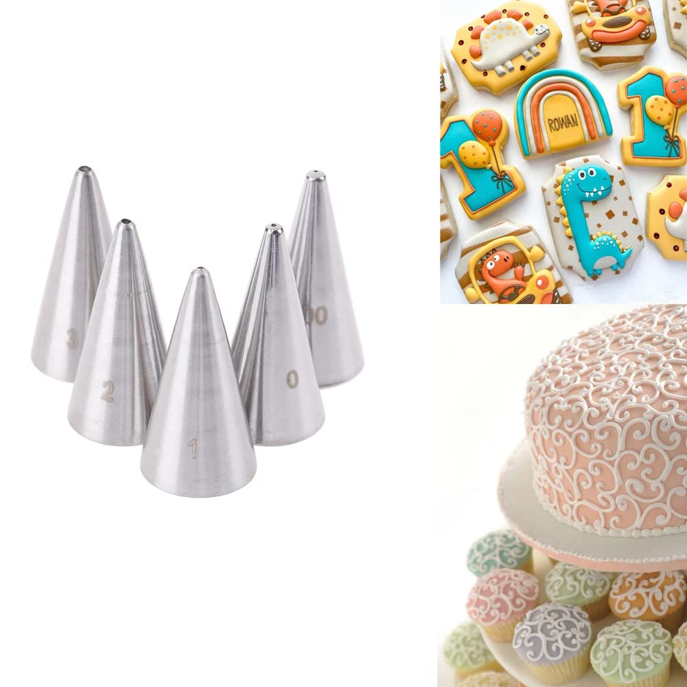 Small Writing Piping Tip Round Icing Tips,Cookie Decorating Tips Detai ...