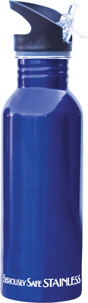 New Wave Enviro Stainless Steel Water Bottle (0.6 Liter, Blue ...