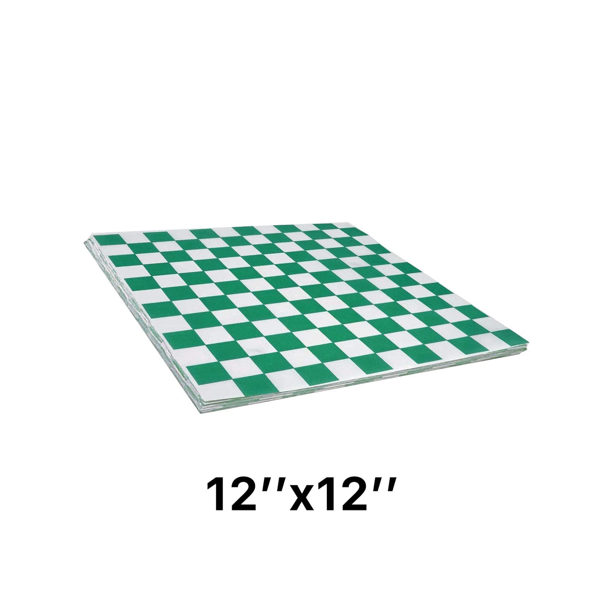 Suiwen 200 Sheets Green And White Checkered Food Wrapping Paper, Dry W ...