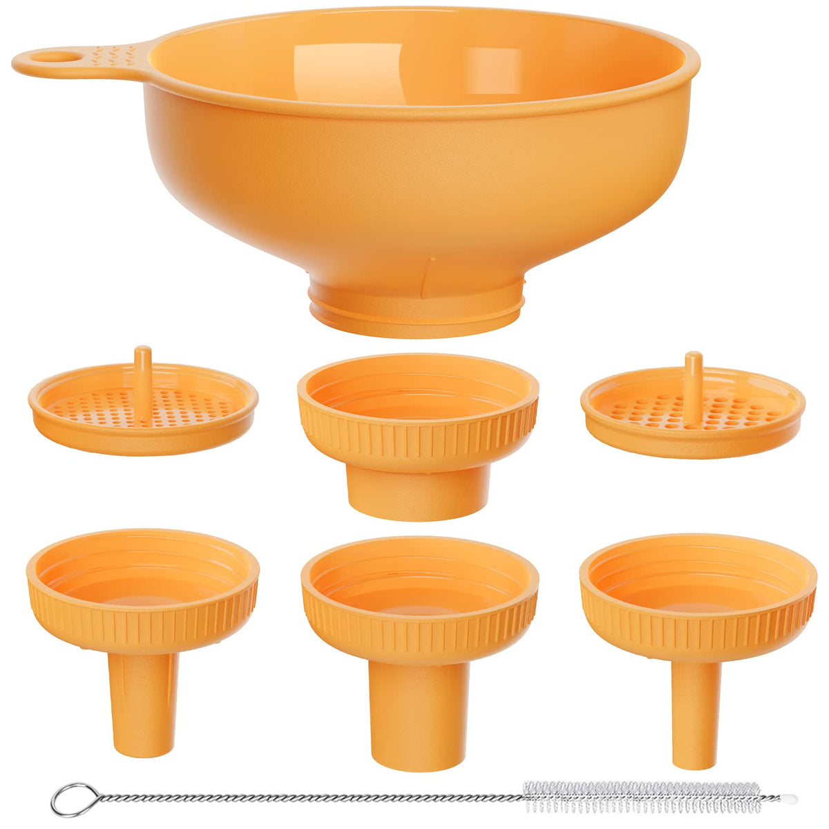 Pisol Wide Mouth Versatile Funnel, Canning Funnels For Kitchen Use, Fo ...