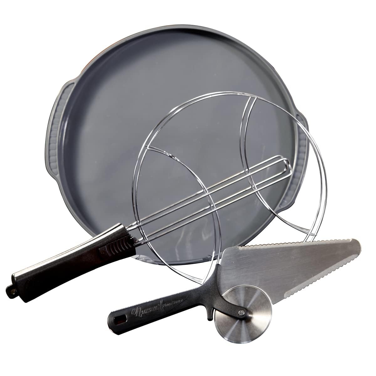 Nuwave Oven Pizza Kit With Pizza Liner, Pizza Flipper & Dual Pizza Cut ...