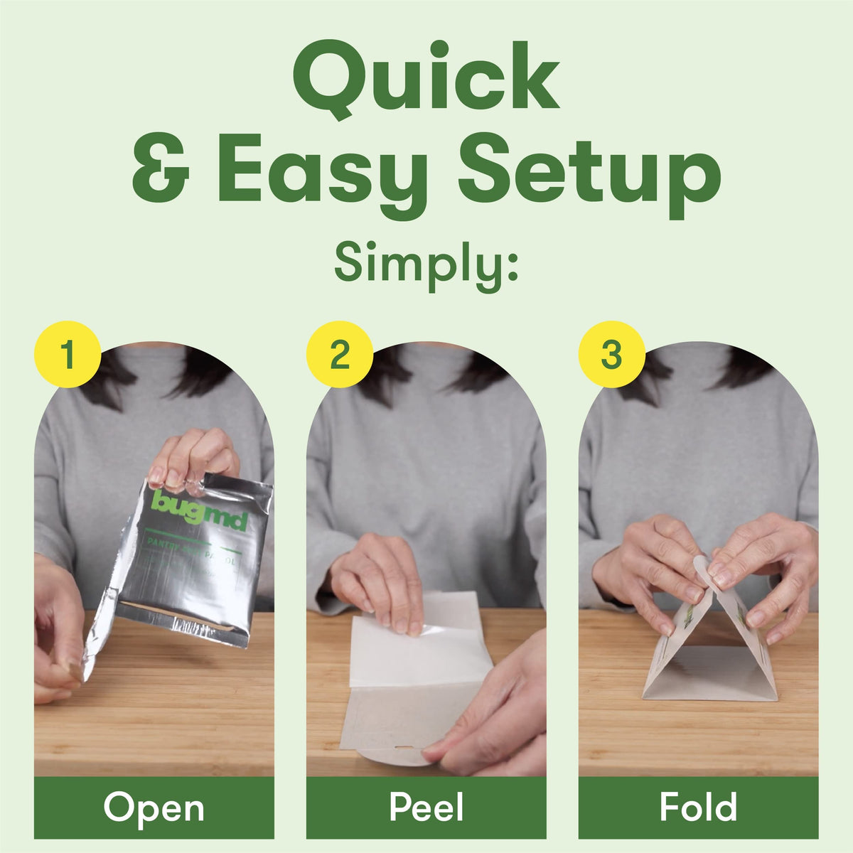 Bugmd Pantry Pest Patrol (6 Count) - Moth Traps For Kitchen, Pantry Mo ...