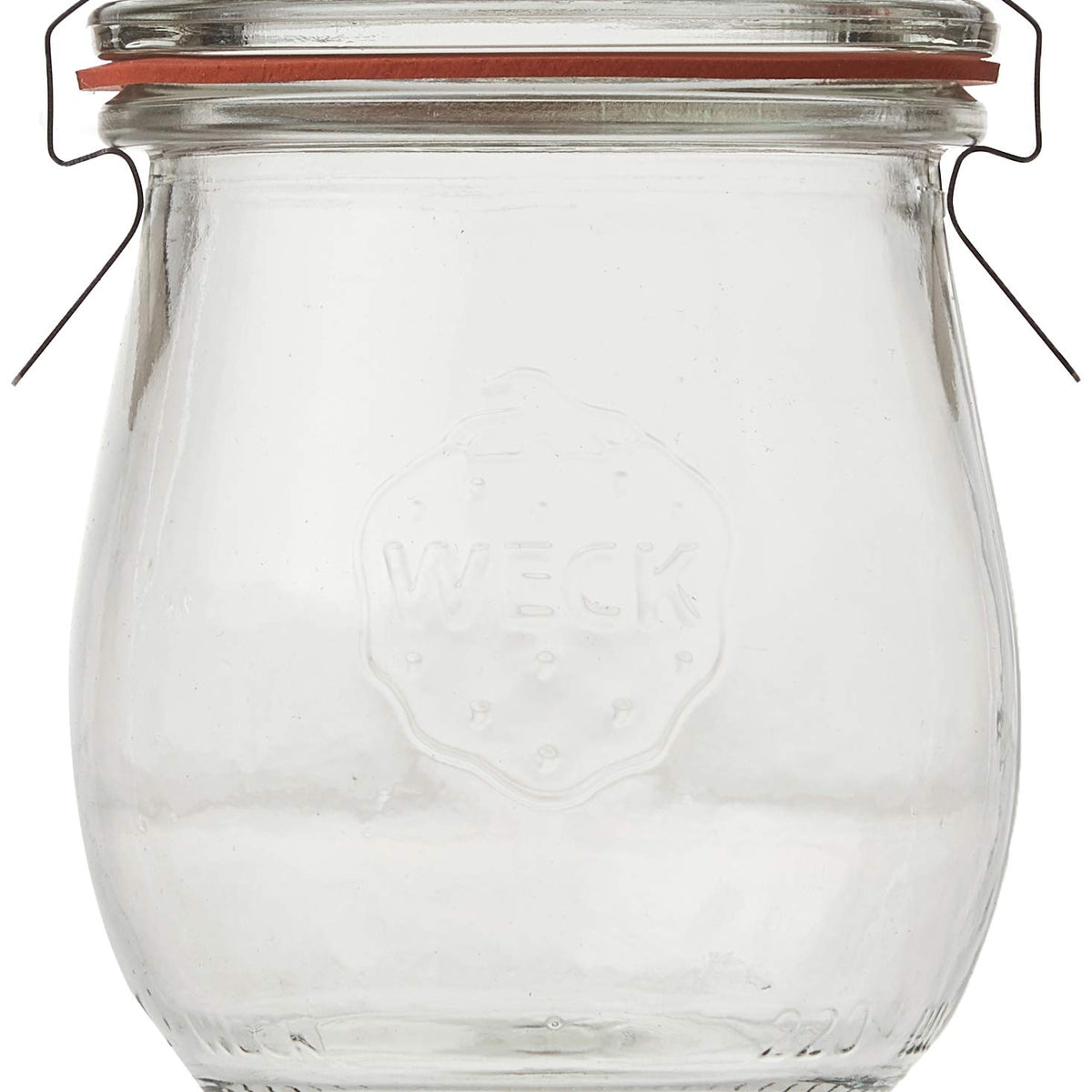 Mini Tulip Jelly Jar With Glass Lids 6 Rings And 12 Clamps, 6 Count (P ...