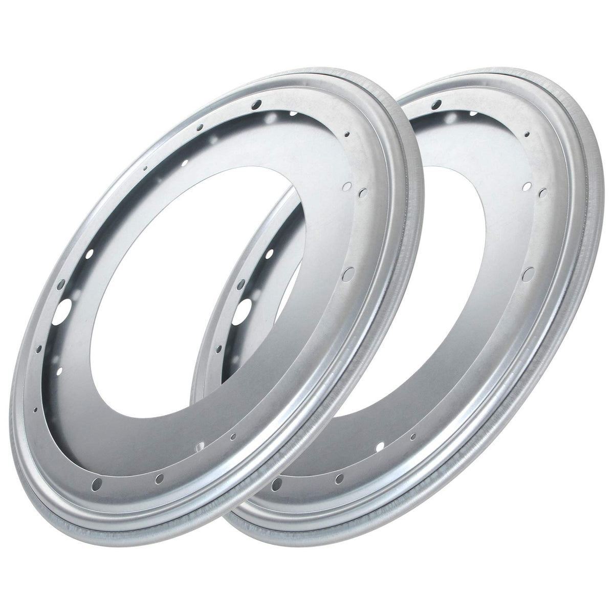 2 Pack Flat Lazy Susan Turntable Bearing 12 Inch Round Lazy Susan Hard ...