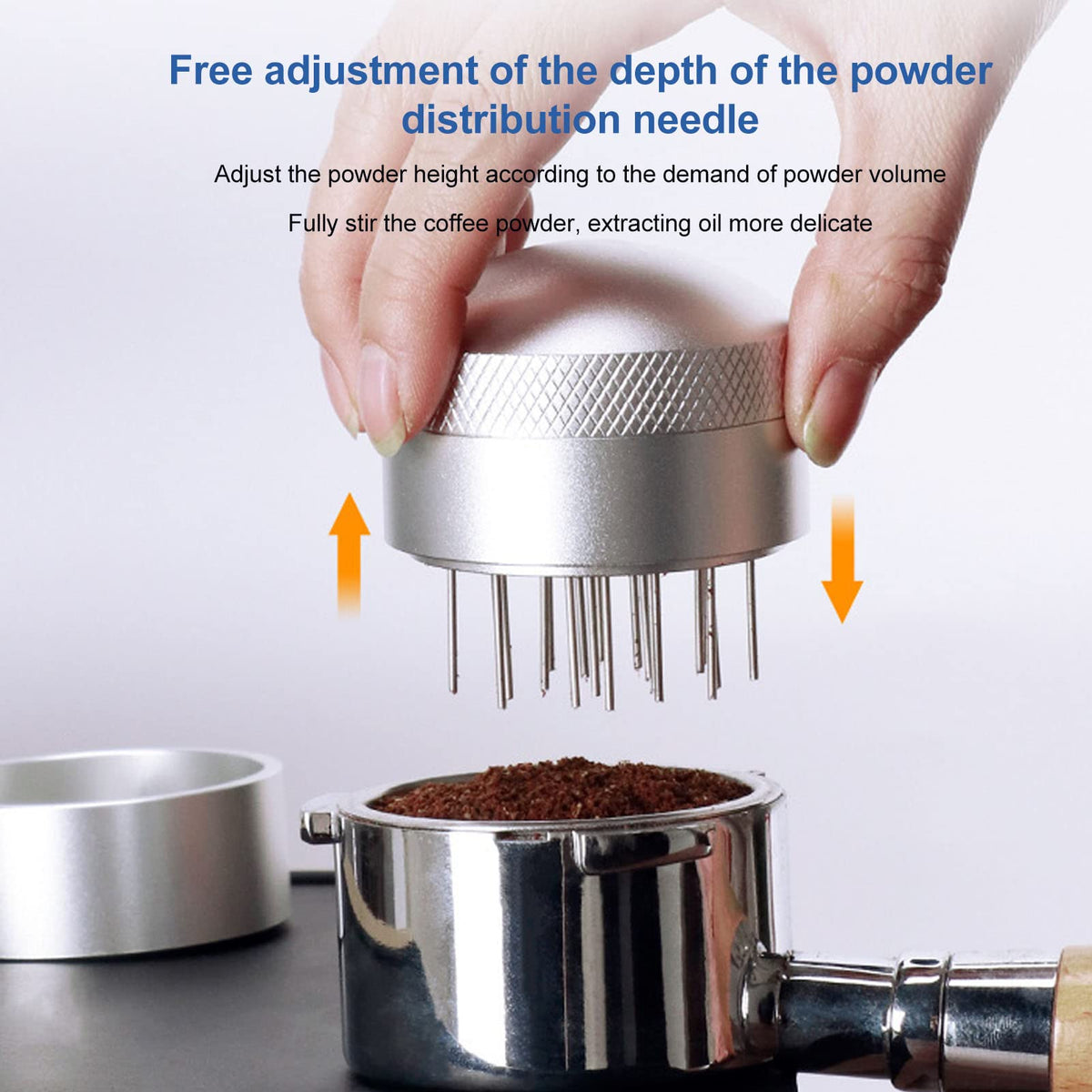 Espresso Distribution Tools, Coffee Needle Distributor With Base, Prof ...