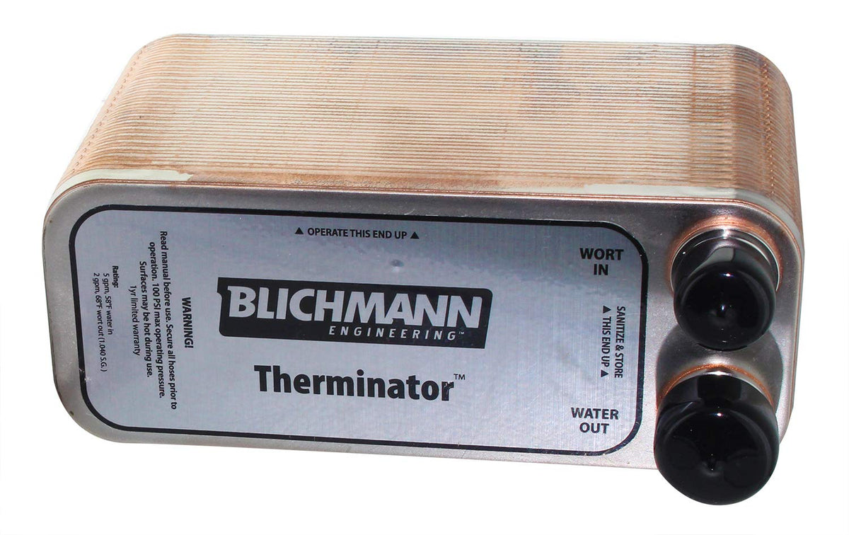 Blichmann Therminator Stainless Wort Chiller W/ Therminator Backflush ...