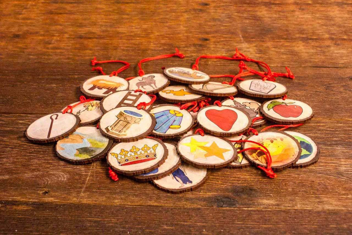 Catholic to the Max | Jesse Tree Set: Book and 27 Ornaments Bundled ...