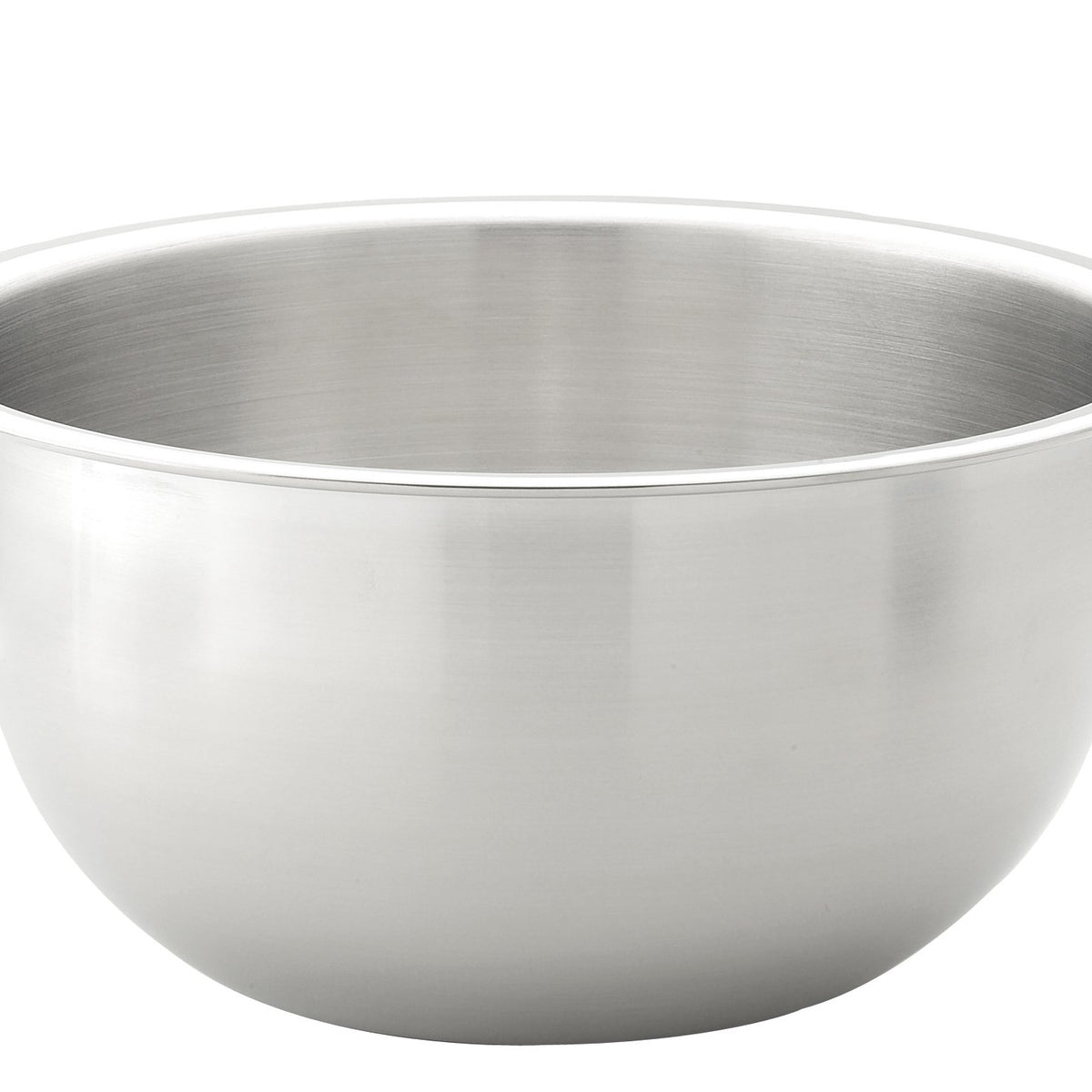 Hic Kitchen Mixing Bowl, Heavyweight 18/8 Stainless Steel, 6-Quart Cap ...