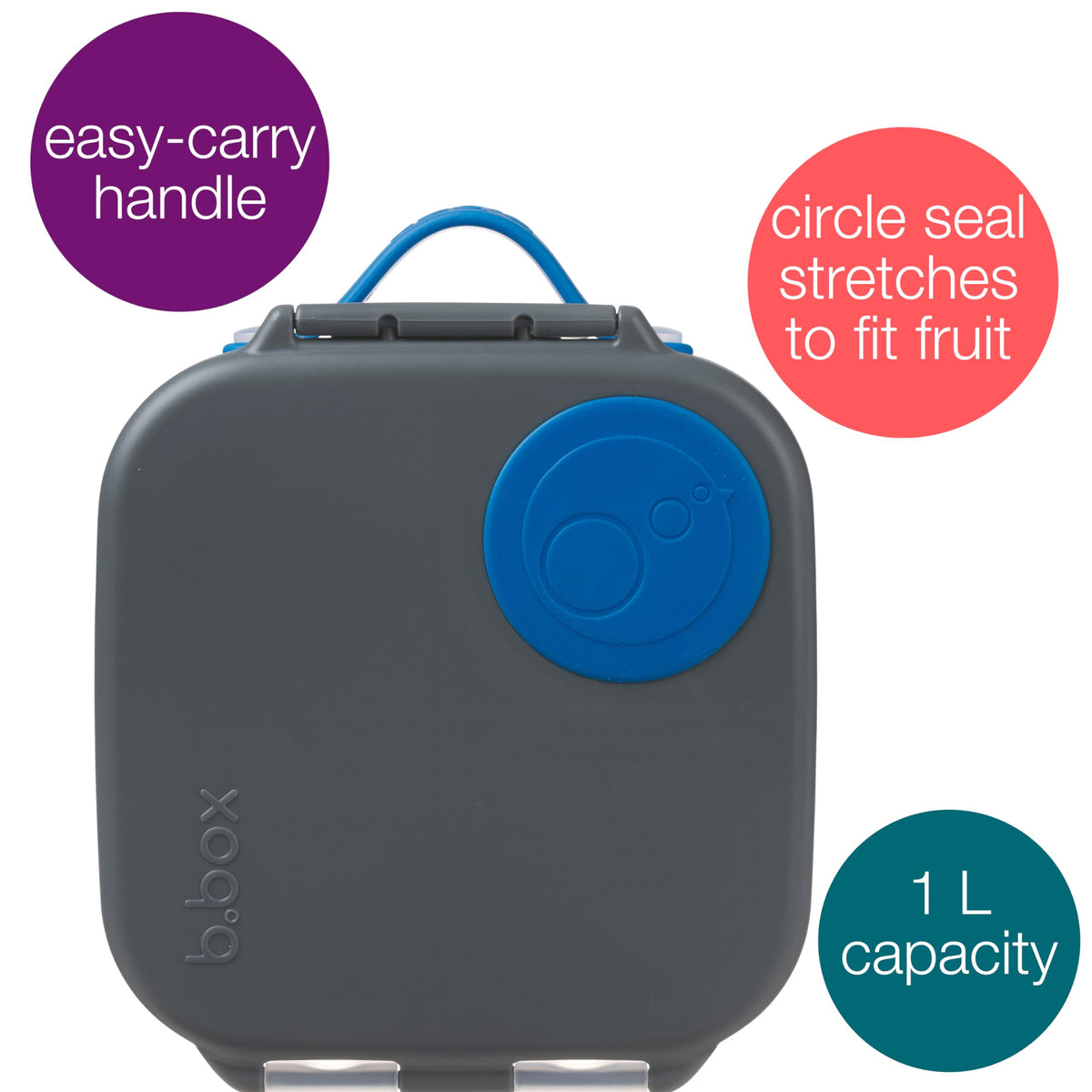 B.Box Mini Lunch Box For Kids: Lightweight Bento Box, Lunch Snack Cont ...