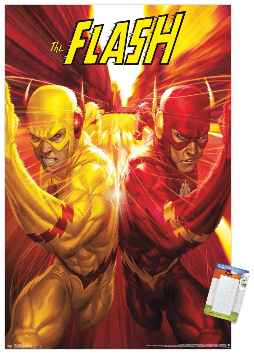 Trends International Dc Comics - The Flash And The Reverse Flash - Rac ...
