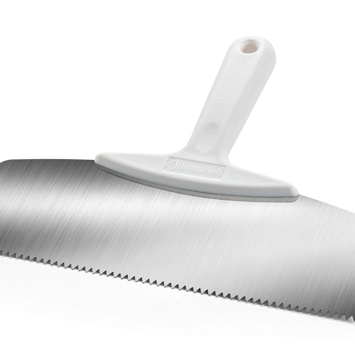 Bleteleh Extra Wide 10-Inch Stainless Steel Cake Decorating Comb For T ...