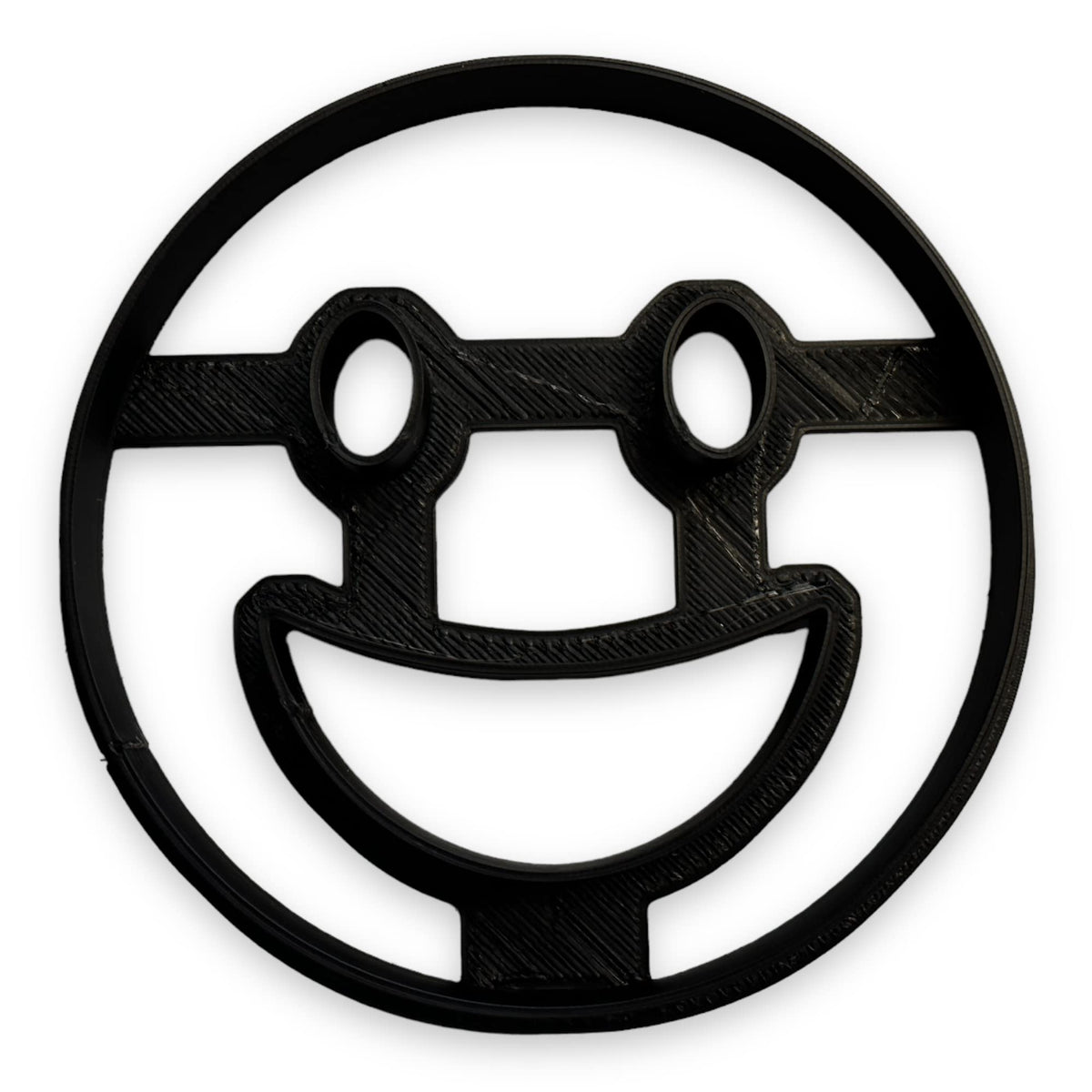 Smiley Face Cookie Cutter With Easy To Push Design (4 Inch ...
