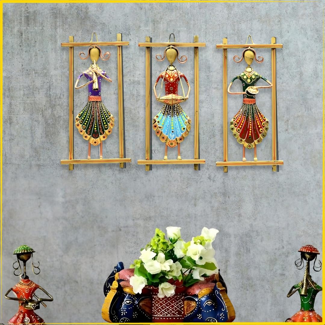 Tukku Collection Handcrafted Rajasthani Wall Art For Home Decoration ...