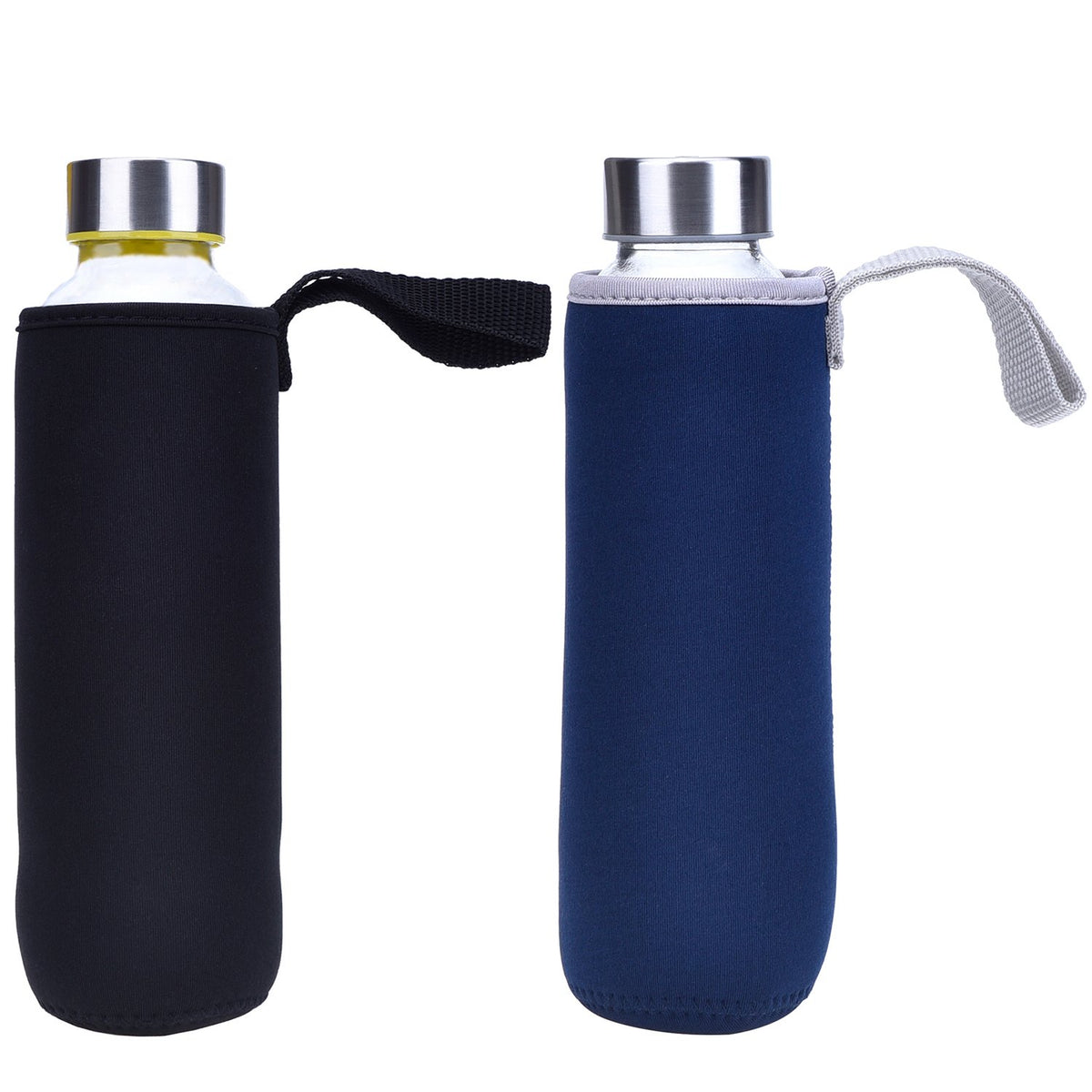 Mudder 2 Pieces Water Bottle Sleeve Neoprene Carrier Nylon Bottle Slee ...