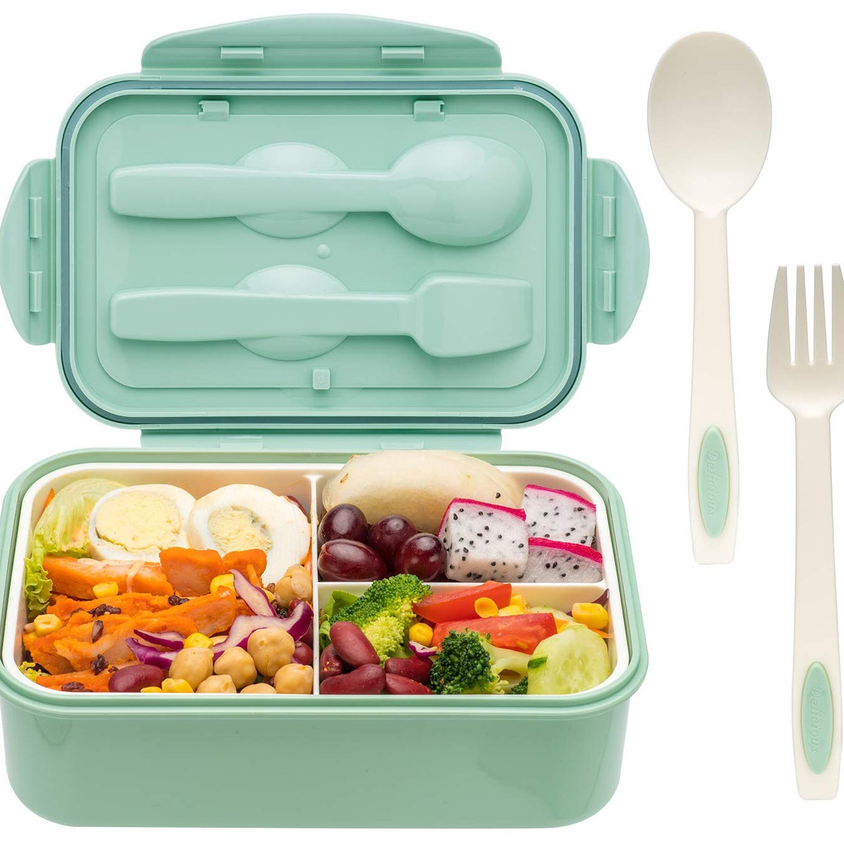 Lovina Bento Boxes For Adults - 1100 Ml Bento Lunch Box For Kids Child ...