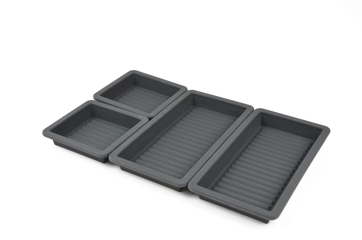 Gear Gurus Baking Pan Dividers - Silicone Baking Trays, Sheet Pan Cook ...