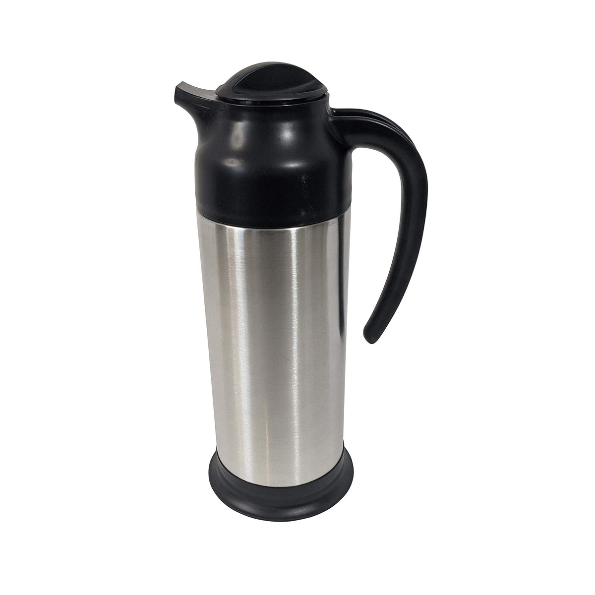Update International (SV-70) 24 Oz Black and Stainless Cream Server Cl ...