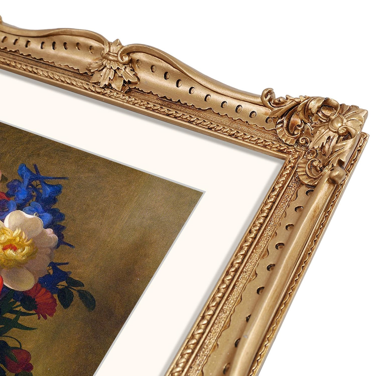 SIMONS SHOP Gold Picture Frames 8x10, Vintage 8x10 Picture Frame Matte ...