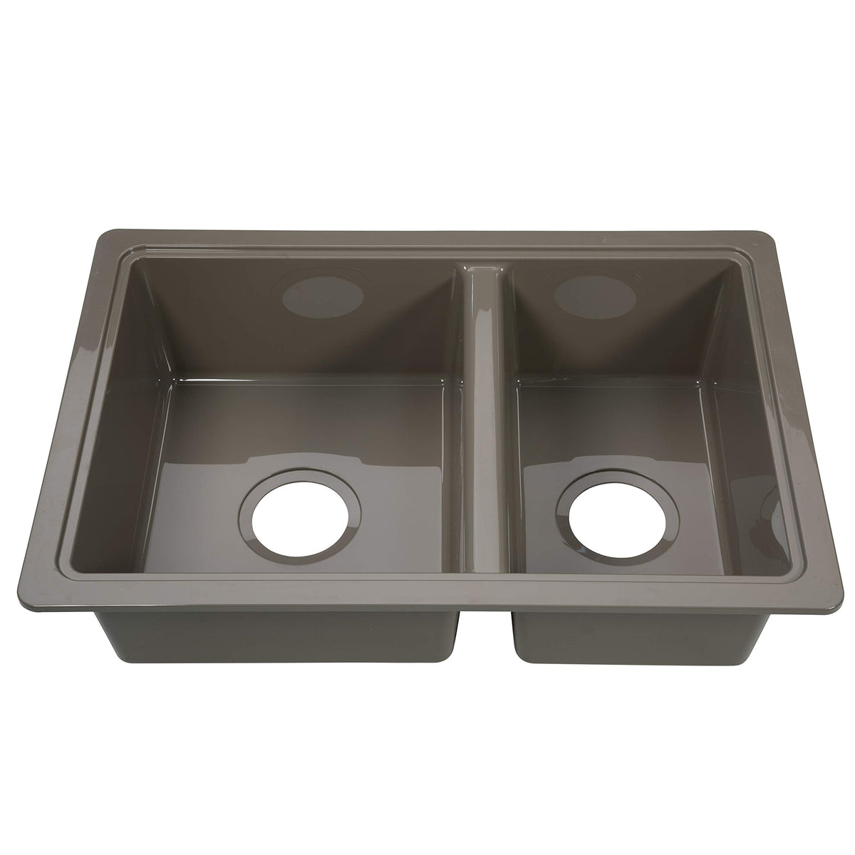 Cecipa Rv Double Kitchen Galley Sink - 25'' X 17'' X 6.6'' Stainless S ...