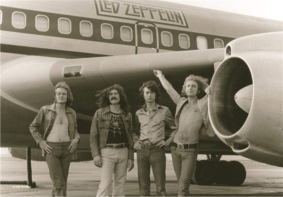Led Zeppelin Airplane Flag – Homenkitchenshop