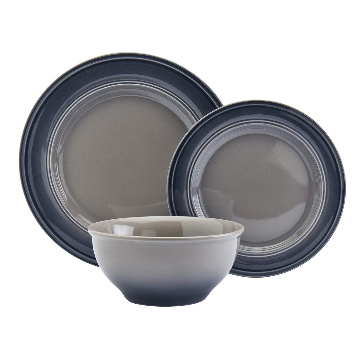 Mason Craft & More Festival Dinnerware Collection- Round Durable Stone ...